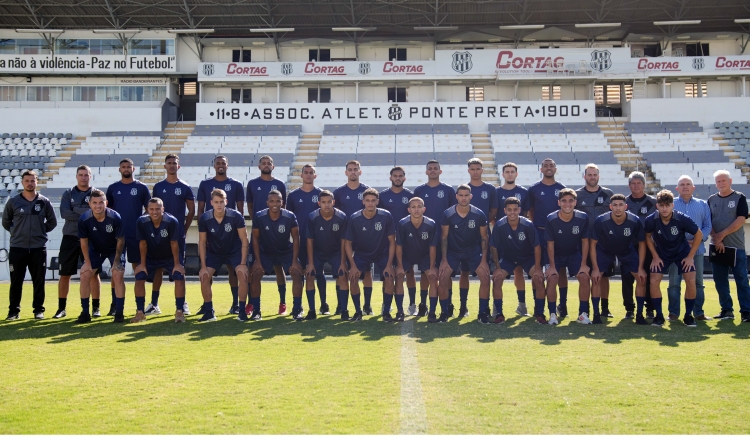 Ponte Preta apresenta comissão técnica e elenco para Copa Paulista 2023 ...
